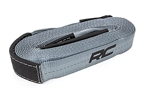 Rough Country 30 FT Winch Strap | 2.5" Wide |16,000lbs Rating - RS120