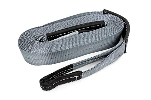 Rough Country 30 FT Winch Strap | 2.5" Wide |16,000lbs Rating - RS120