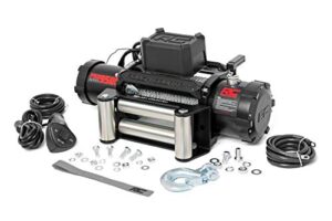 rough country 9,500lb pro series electric winch | steel cable - pro9500