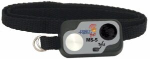 high tech pet micro sonic 5 water-resistant collar with digital transmitter ms-5