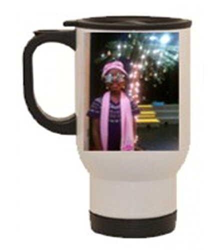 Personalized Mug Custom Mug with Photo or Logo (14oz, White Travel)