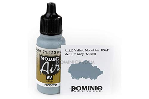 Vallejo USAF Dark Ghost Grey Paint, 17ml