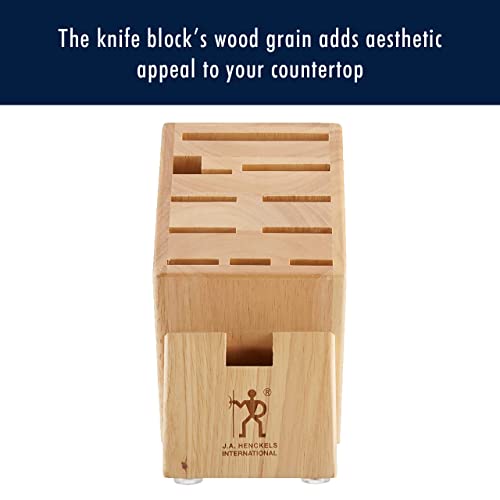 HENCKELS Hardwood Knife Block, Knife Storage, 11-slot