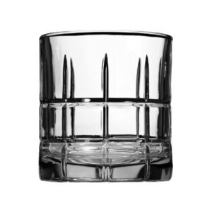 Anchor Hocking Manchester Rocks Old Fashioned Whiskey Glasses, 10.5 oz (Set of 4) -