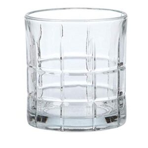 Anchor Hocking Manchester Rocks Old Fashioned Whiskey Glasses, 10.5 oz (Set of 4) -