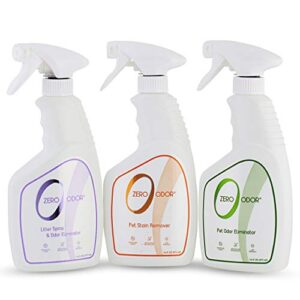 zero odor zop 1065 multi pet odor eliminator kit white pack of 3