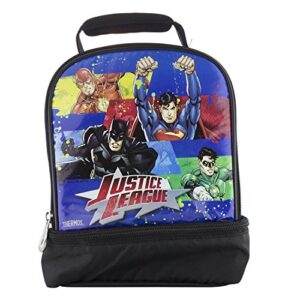 justice league dual lunch bag