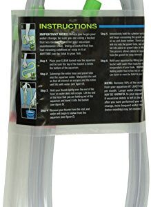 Python Pro-Clean Aquarium Gravel Washer/Siphon Kit, Medium with Siphon Squeeze