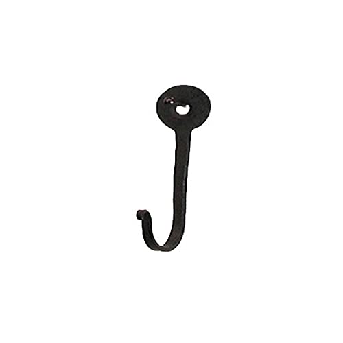 Early American Wrought Iron Wall Hook