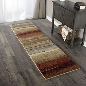 orian rugs wild weave dusk to dawn runner rug, 2'3" x 8', multicolor