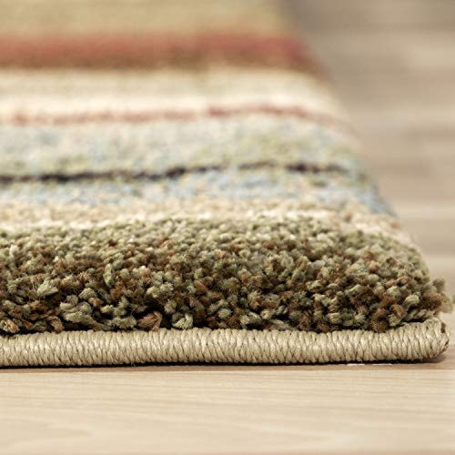 Orian Rugs Wild Weave Dusk to Dawn Runner Rug, 2'3" x 8', Multicolor