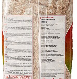 Sisal Fiber Background Bird Cage Coconut/Sisal/Jute/Cotton Blend 1kg