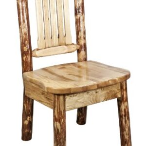 Montana Woodworks Log Furniture - Dining Chair - Glacier Country Collection