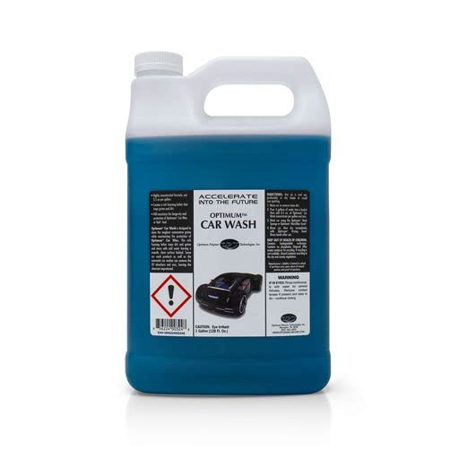 Optimum Car Wash - 1 Gallon, Biodegradable Foaming Car Wash Soap, For Professional Car Detailing and At Home Car Wash, Bucket Wash, or Use with Foam Gun or Foam Cannon