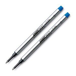 lamy m63 refill rollerball blue ink medium x 2