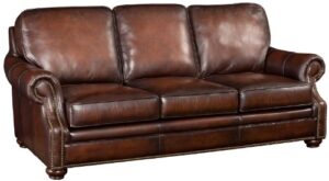 hooker furniture seven seas leather sofa in sedona chateau