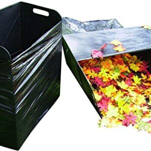 Bag Butler® Lawn and Leaf Trash Bag Holder Holds 30-42 Gallon Bags Open For Easy Filling. No Assembly Required. Made in U.S.A.