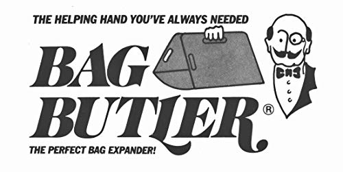 Bag Butler® Lawn and Leaf Trash Bag Holder Holds 30-42 Gallon Bags Open For Easy Filling. No Assembly Required. Made in U.S.A.