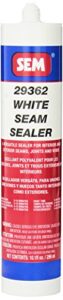 sem 29362 white seam sealer - 10.1 fl. oz.