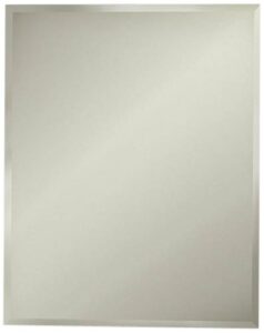 jensen 1453adj horizon frameless medicine cabinet with beveled mirror