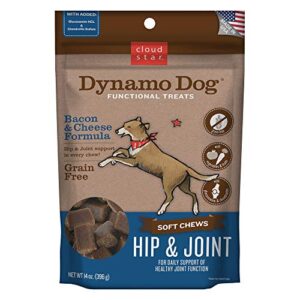 cloud star, dynamo hip & joint bacon & cheese, 14 ounce