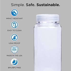 Nalgene Kitchen Storage Wide Mouth, 32-Ounce, Clear