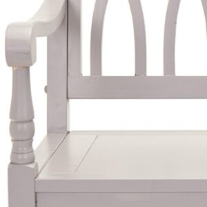 Safavieh American Homes Collection Benjamin Grey Bench