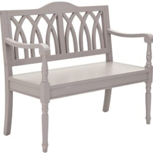 Safavieh American Homes Collection Benjamin Grey Bench