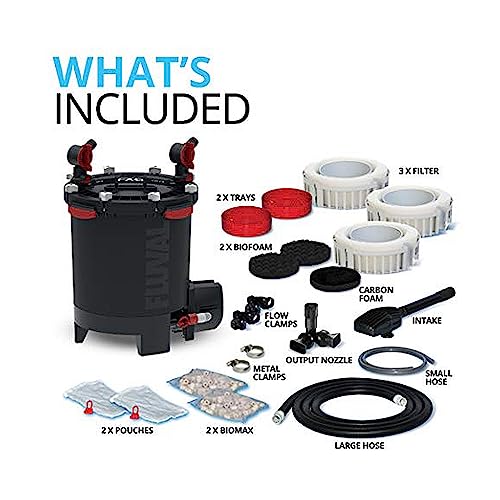 Fluval FX6 High Performance Aquarium Filter, Canister Filter for Aquariums up to 400 Gal.