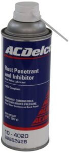 genuine gm fluid 88862628 rust penetrant and inhibitor - 11 oz.