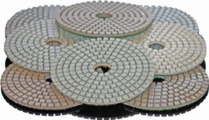 stadea 4" diamond wet polishing pads for wet polisher concrete stone polishing: grit 30 grinding wheel