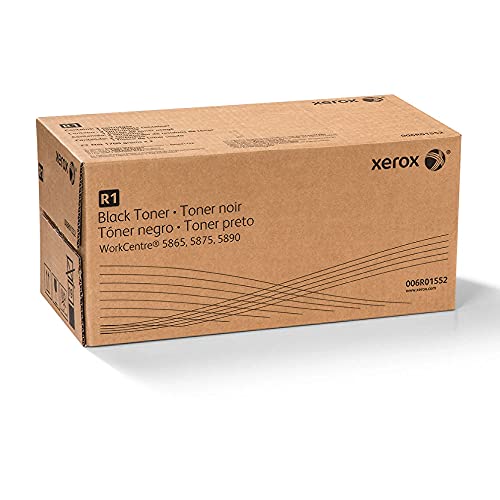 Xerox 006R01552 WorkCentre 5865 5875 5890 Toner-Cartridge (Black, 2-Pack) in Retail Packaging