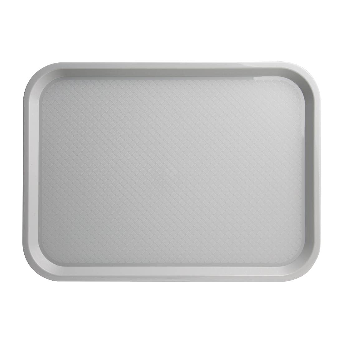 Carlisle FoodService Products CT121623 Café Standard Cafeteria / Fast Food Tray, 12" x 16", Gray