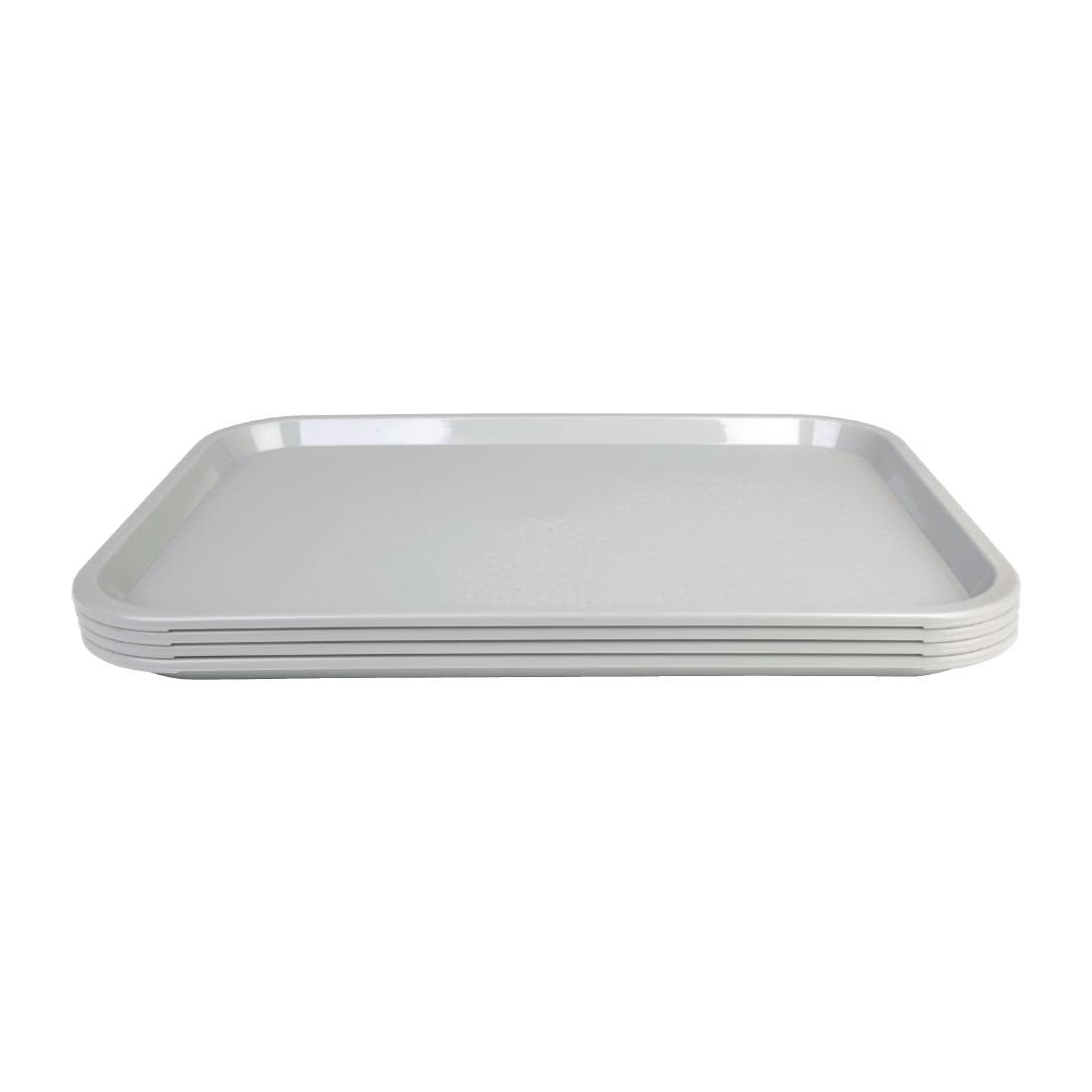 Carlisle FoodService Products CT121623 Café Standard Cafeteria / Fast Food Tray, 12" x 16", Gray