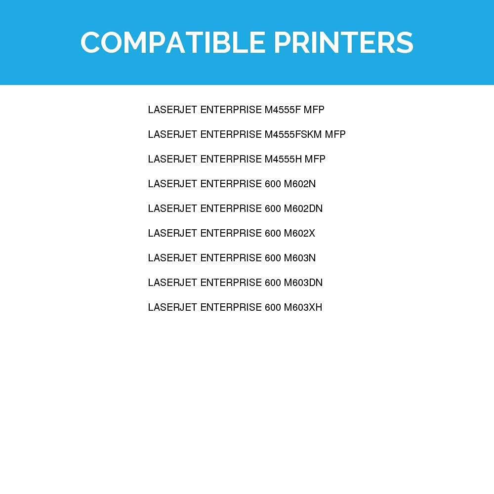 LD Products Compatible Toner Cartridge Replacement for HP 90X HY (Black, 1-Pack) Compatible with Laserjet Enterprise 600 M602dn, 600 M602n, 600 M602x, 600 M603dn, M603n, M603xh, M4555f, M4555fskm