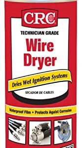 CRC, Wire Dryer, Wet Ignition System Dryer, 6 Wt Oz, 1 Pack