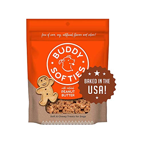 Cloud Star Original Soft and Chewy Buddy Biscuit, 20-Ounce, Peanut Butter