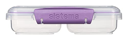 Sistema 11.8 Ounce Small Split Storage Container (Colors may vary)