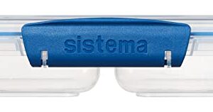 Sistema 11.8 Ounce Small Split Storage Container (Colors may vary)