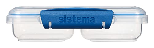 Sistema 11.8 Ounce Small Split Storage Container (Colors may vary)