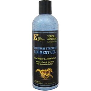 e3 elite liniment gel for pets, 12 oz.