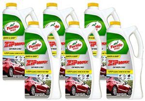 turtle wax zip wax liquid car wash (64 oz.) - pack of 6