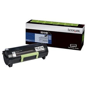 lexmark 50f1h0e remanufactured high-yield black toner cartridge