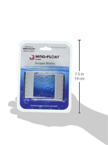 GULFSTREAM TROPICAL AQUAR Mag-Float Scrape Replacement Scrapers for The Large+