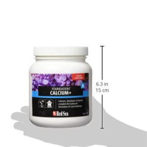 Red Sea Fish Pharm ARE22017 Reef Foundation Calcium/Strontium Supplement-A for Aquarium, 1kg