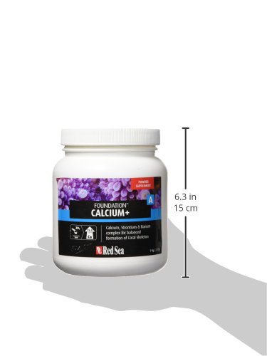 Red Sea Fish Pharm ARE22017 Reef Foundation Calcium/Strontium Supplement-A for Aquarium, 1kg