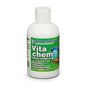 boyd enterprises abe16708 freshwater vitachem for aquarium, 4-ounce