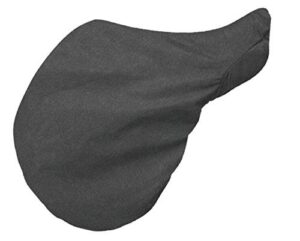 centaur fleece saddle cover - black standard