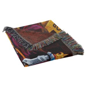 Northwest Woven Tapestry Throw Blanket, 48 x 60 Inches, Gryffindor Shield