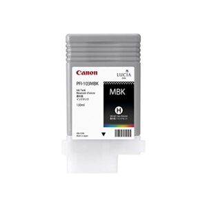 canon usa inc pfi-103mbk -matte black ink 130ml